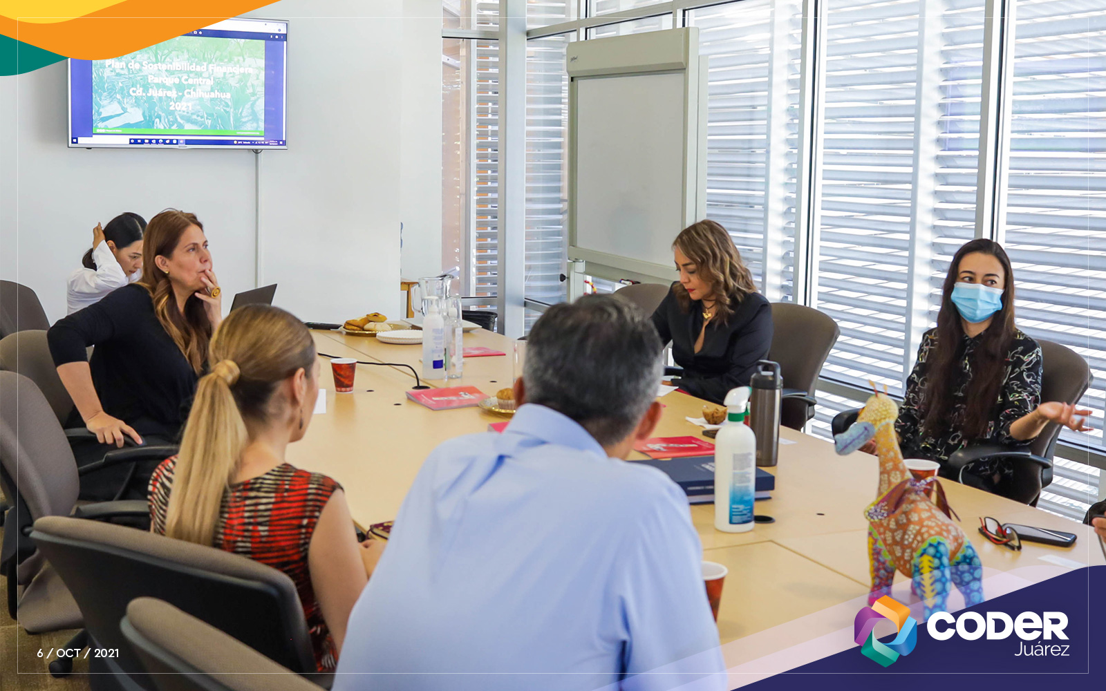 Visita de María Teresa Matamoros – CODER JUÁREZ